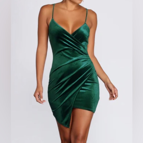 Windsor | Dresses | Windsor Wrapped In Luxury Mini Dress | Poshmark